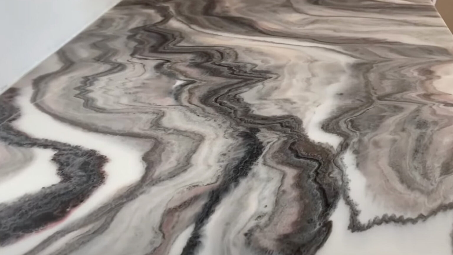 Hammered Bronze & Copper Epoxy Countertops for The Vintage Coffee House ...