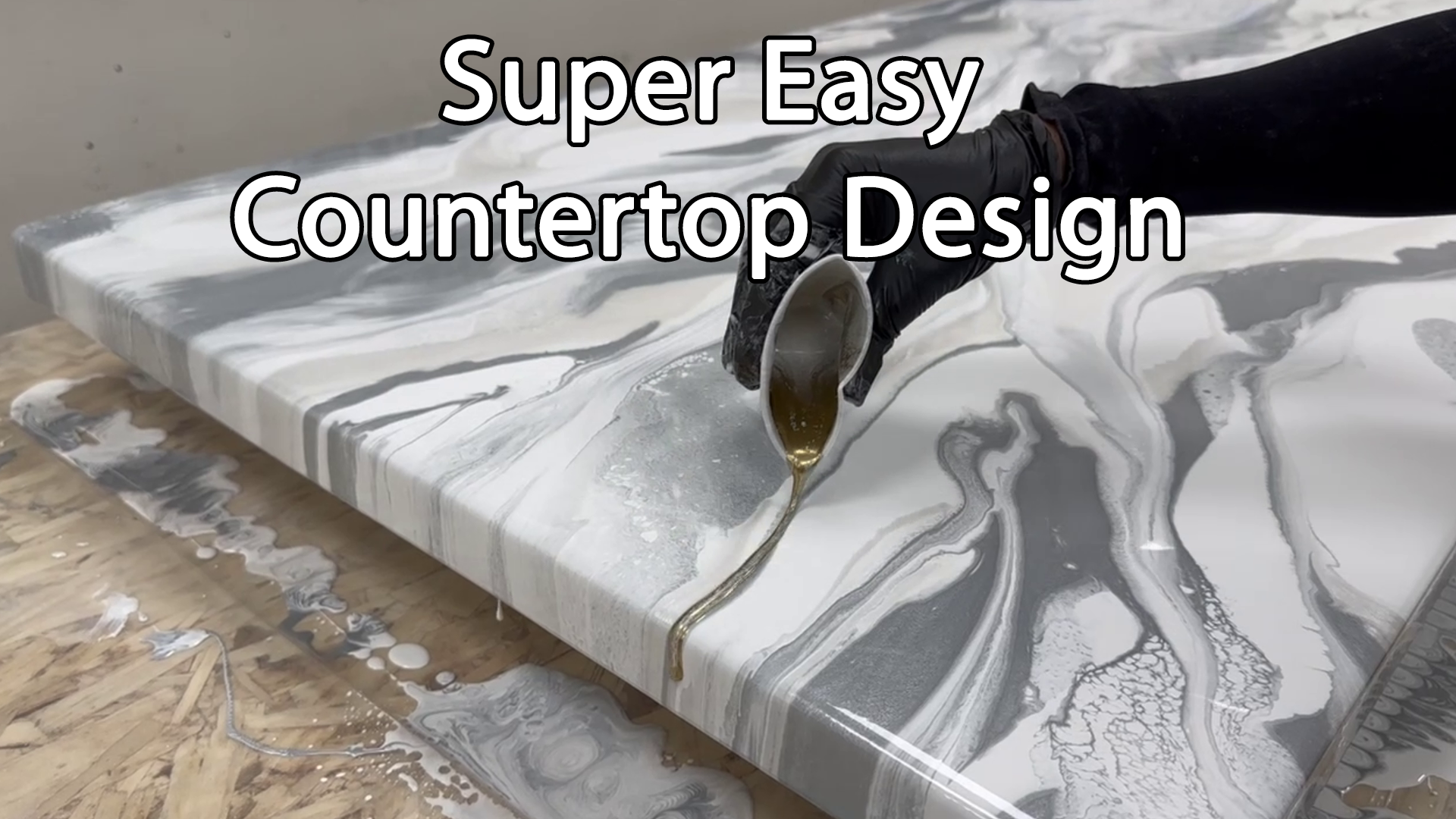 Resin Countertop Design in Under 30 Minutes | Artisan Design Concepts